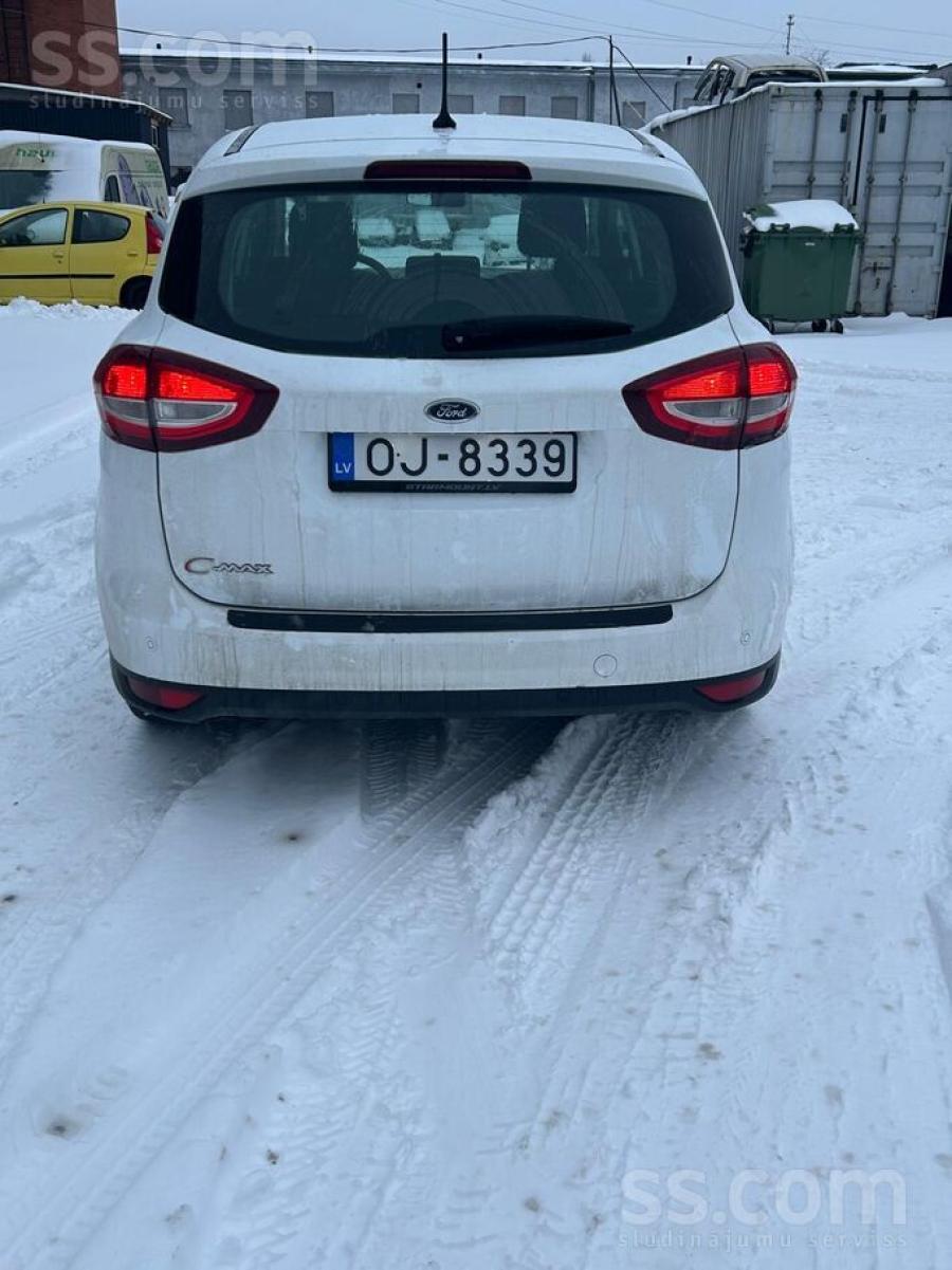 Balts Ford C-Max 2018 Rīga, ar dzinēja tilpumu 1.50 L un nobraukumu 142 tūkst. km par 6200 €, foto 3 vietnē AUTOMOTO.COM.LV