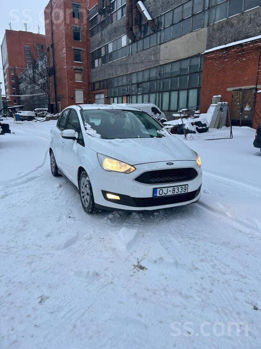 Balts Ford C-Max 2018 Rīga, ar dzinēja tilpumu 1.50 L un nobraukumu 142 tūkst. km par 6200 €, foto 5 vietnē AUTOMOTO.COM.LV