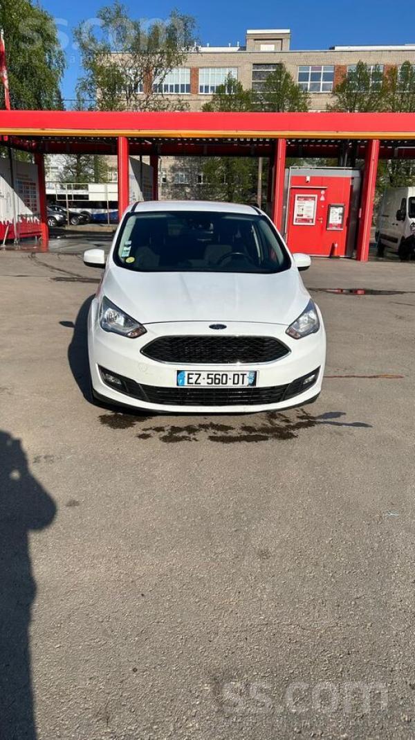 Balts Ford C-Max 2018 Rīga, ar dzinēja tilpumu 1.50 L un nobraukumu 232 tūkst. km par 5200 €, foto 2 vietnē AUTOMOTO.COM.LV