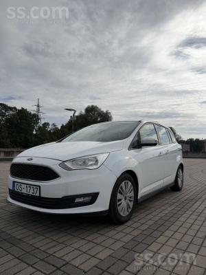 Белый Форд Си-Макс 2019 в Рига, объемом двигателя 1.50 л и пробегом 213 тыс. км за 6800 €, фото  на AUTOMOTO.COM.LV