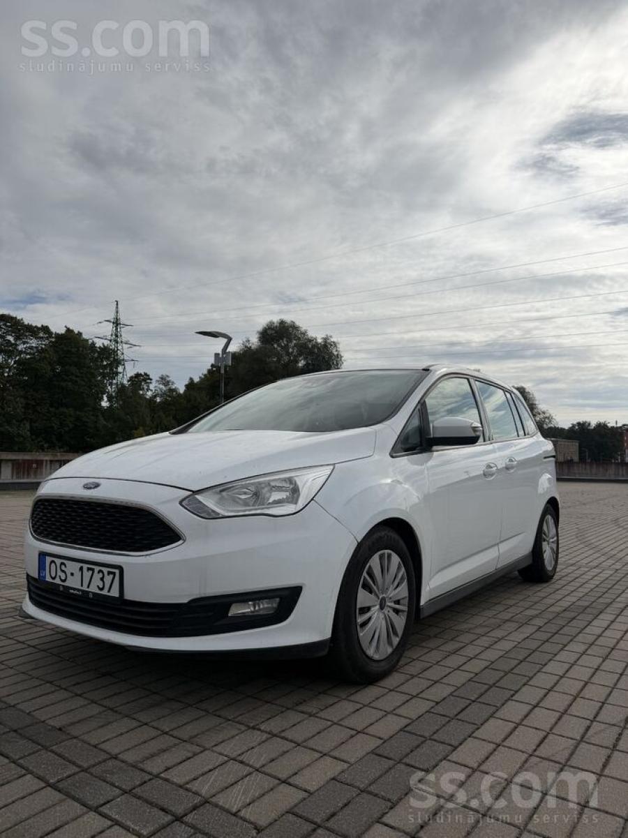 Balts Ford C-Max 2019 Rīga, ar dzinēja tilpumu 1.50 L un nobraukumu 213 tūkst. km par 6800 €, foto 1 vietnē AUTOMOTO.COM.LV
