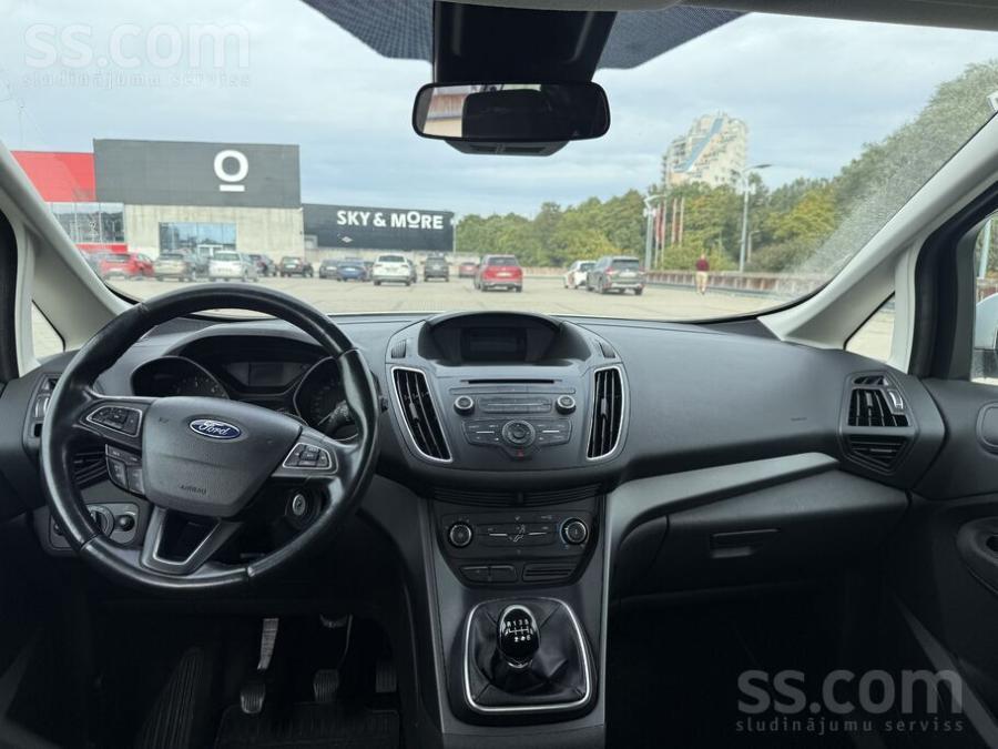 Balts Ford C-Max 2019 Rīga, ar dzinēja tilpumu 1.50 L un nobraukumu 213 tūkst. km par 6800 €, foto 10 vietnē AUTOMOTO.COM.LV