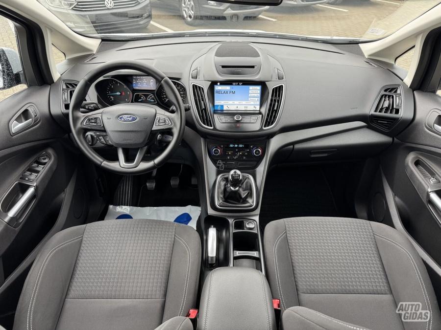 Balts Ford C-Max 2019 Tauragė, ar dzinēja tilpumu 1.50 L un nobraukumu 217 tūkst. km par 6600 €, foto 11 vietnē AUTOMOTO.COM.LV