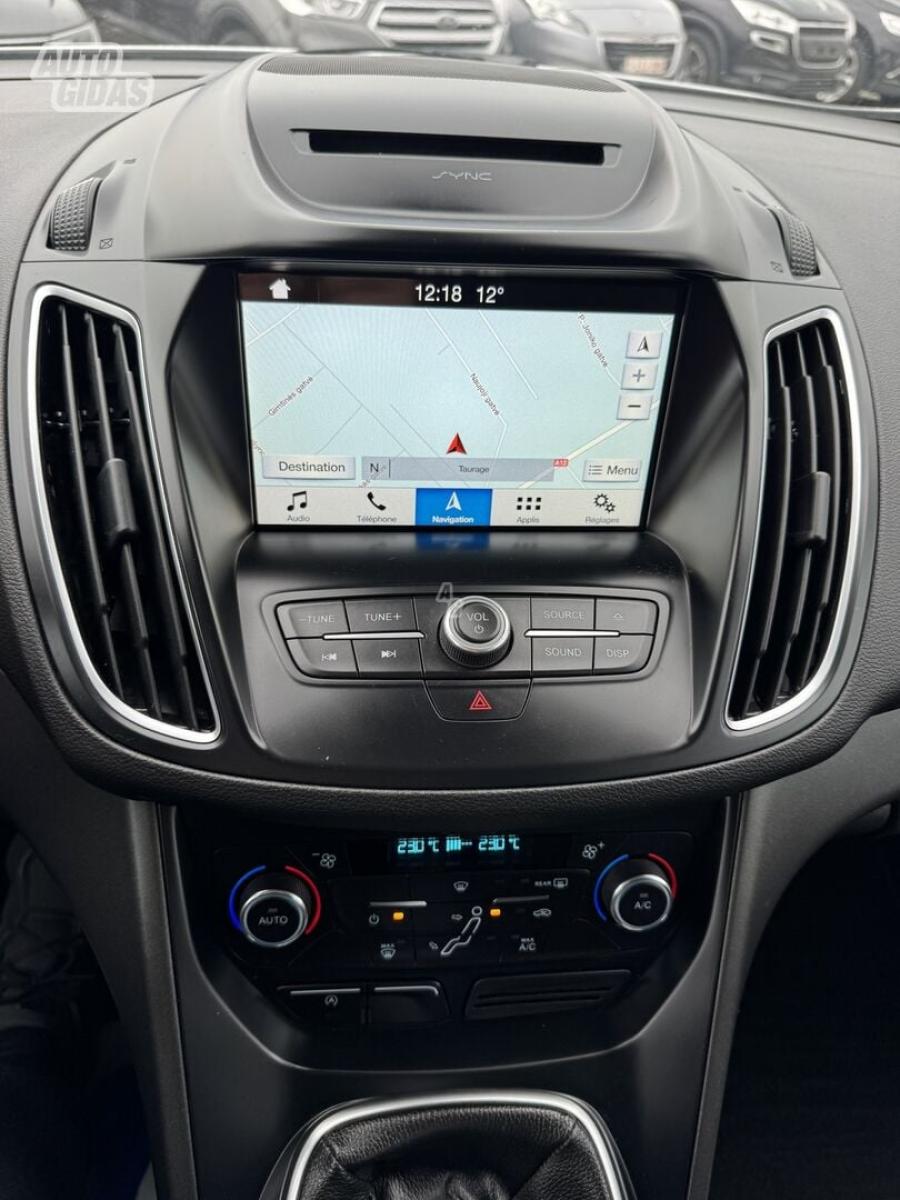 Balts Ford C-Max 2019 Tauragė, ar dzinēja tilpumu 1.50 L un nobraukumu 217 tūkst. km par 6600 €, foto 14 vietnē AUTOMOTO.COM.LV