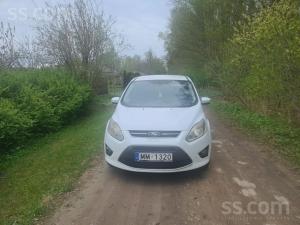 White Ford C-Max 2012 in Jurmala, with an engine capacity of 1.60 L and mileage of 386 thousand km for 3850 €, photo 13 on AUTOMOTO.COM.LV