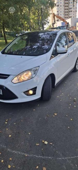White Ford C-Max 2014 in Vilnius, with an engine capacity of 1.00 L and mileage of 215 thousand km for 3800 €, photo  on AUTOMOTO.COM.LV
