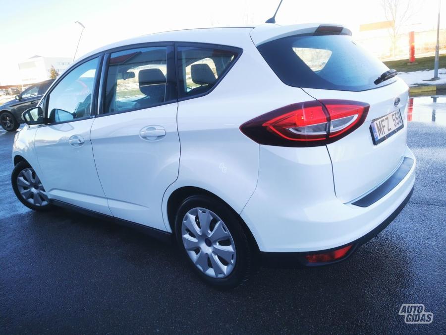 White Ford C-Max 2016 in Klaipeda, with an engine capacity of 1.50 L and mileage of 227 thousand km for 4790 €, photo 4 on AUTOMOTO.COM.LV