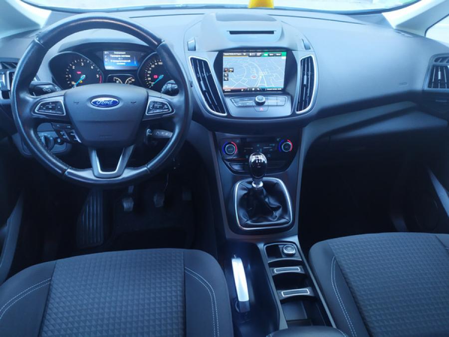 White Ford C-Max 2016 in Tallinn, with an engine capacity of 15.00 L and mileage of 244 thousand km for 6250 €, photo 12 on AUTOMOTO.COM.LV