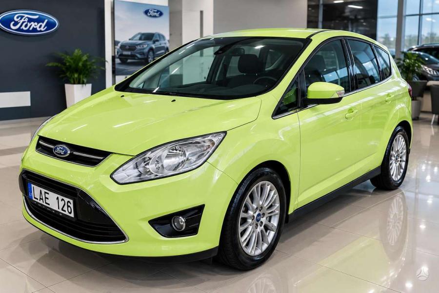 Yellow Ford C-Max 2011 in Kaunas, with an engine capacity of 2.00 L and mileage of 300 thousand km for 3200 €, photo 1 on AUTOMOTO.COM.LV