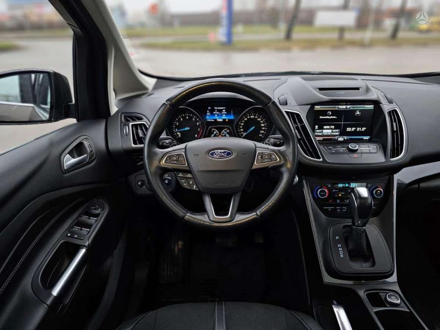 Dzeltens Ford C-Max 2016 Rokiškis, ar dzinēja tilpumu 1.50 L un nobraukumu 170 tūkst. km par 5850 €, foto 15 vietnē AUTOMOTO.COM.LV