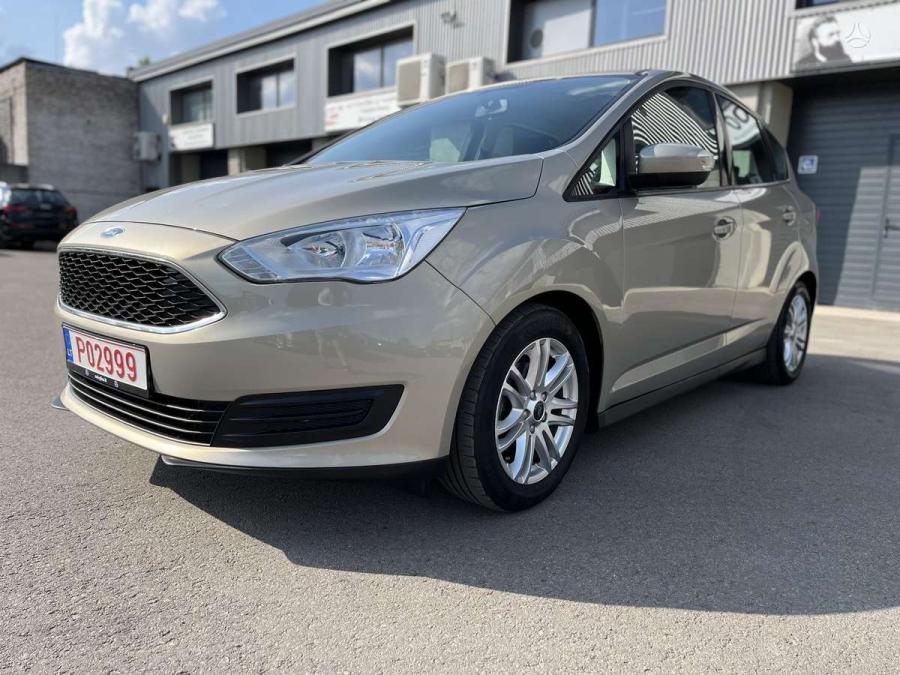 Yellow Ford C-Max 2016 in Siauliai, with an engine capacity of 1.00 L and mileage of 72 thousand km for 4650 €, photo 1 on AUTOMOTO.COM.LV