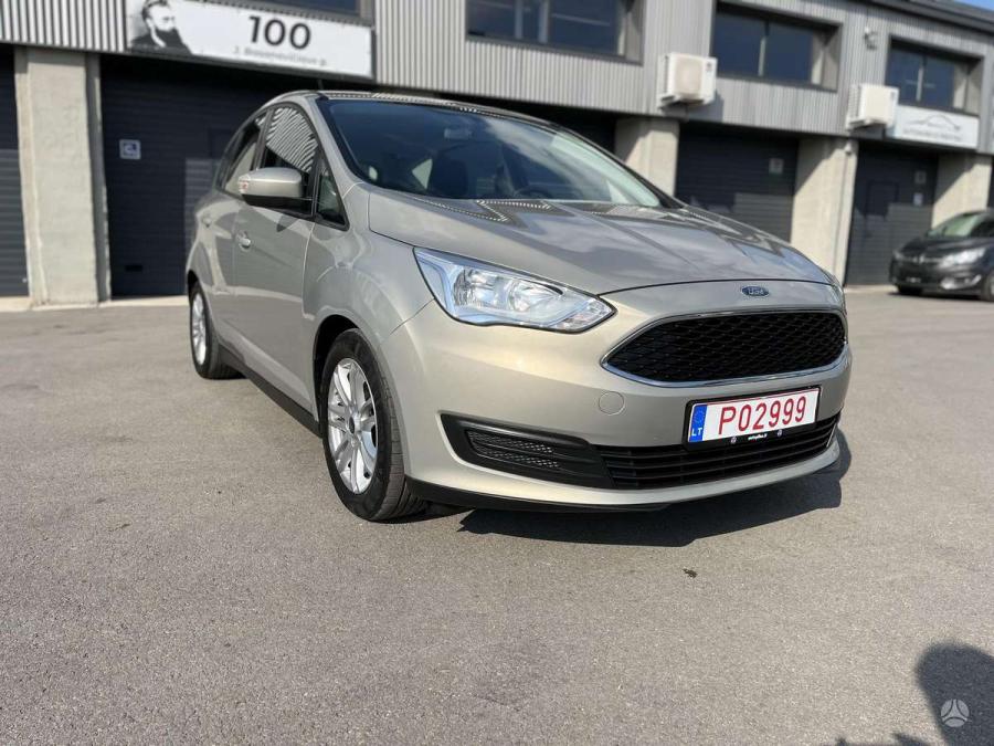 Yellow Ford C-Max 2016 in Siauliai, with an engine capacity of 1.00 L and mileage of 72 thousand km for 4650 €, photo 4 on AUTOMOTO.COM.LV