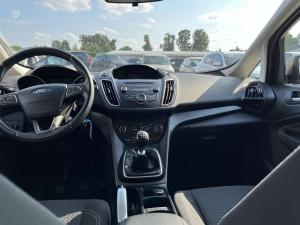 Yellow Ford C-Max 2016 in Siauliai, with an engine capacity of 1.00 L and mileage of 72 thousand km for 4650 €, photo 13 on AUTOMOTO.COM.LV