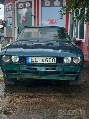 Zaļš Ford Capri 1978 Rīga, ar dzinēja tilpumu 2.30 L un nobraukumu 56 tūkst. km par 6000 €, foto  vietnē AUTOMOTO.COM.LV