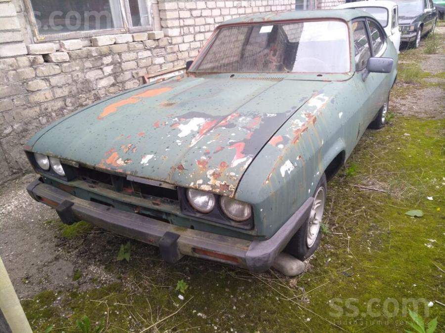 Желтый Форд Капри 1978 в Лиепая, объемом двигателя 2.00 л и пробегом 0 тыс. км за 5000 €, фото 5 на AUTOMOTO.COM.LV