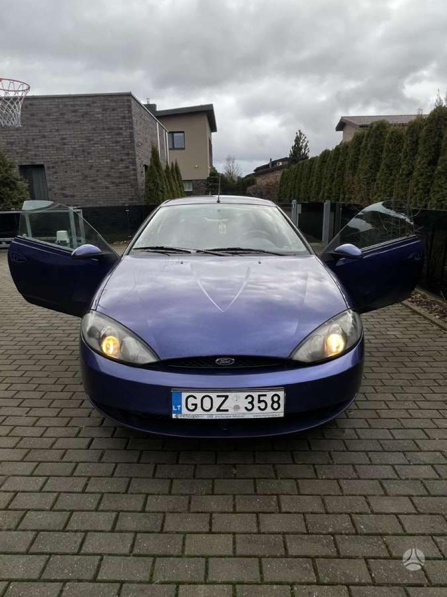 Blue Ford Cougar 2001 in Kaunas, with an engine capacity of 2.54 L and mileage of 230 thousand km for 1500 €, photo 4 on AUTOMOTO.COM.LV