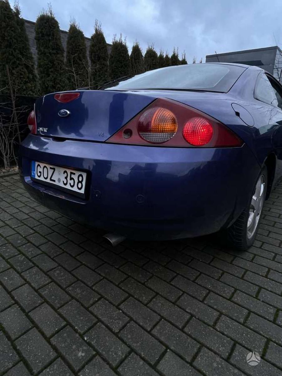 Blue Ford Cougar 2001 in Kaunas, with an engine capacity of 2.54 L and mileage of 230 thousand km for 1500 €, photo 7 on AUTOMOTO.COM.LV