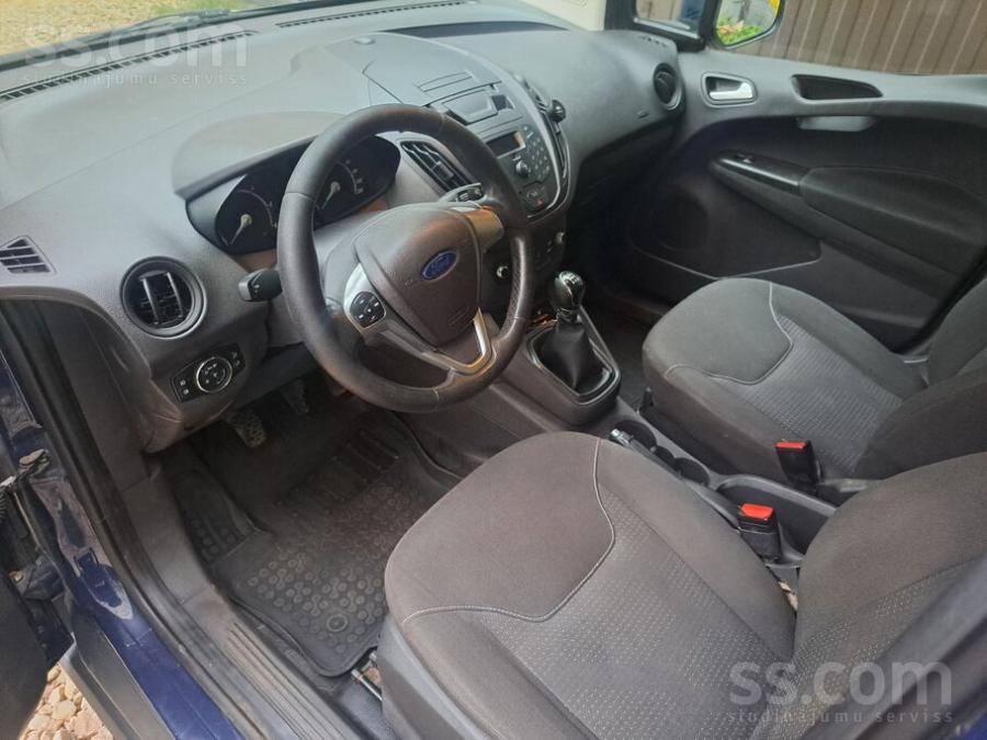 Blue Ford Courier 2015 in Riga, with an engine capacity of 1.50 L and mileage of 326 thousand km for 3600 €, photo 9 on AUTOMOTO.COM.LV
