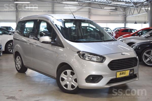 Grey Ford Courier 2019 in Riga, with an engine capacity of 1.50 L and mileage of 124 thousand km for 7000 €, photo 1 on AUTOMOTO.COM.LV