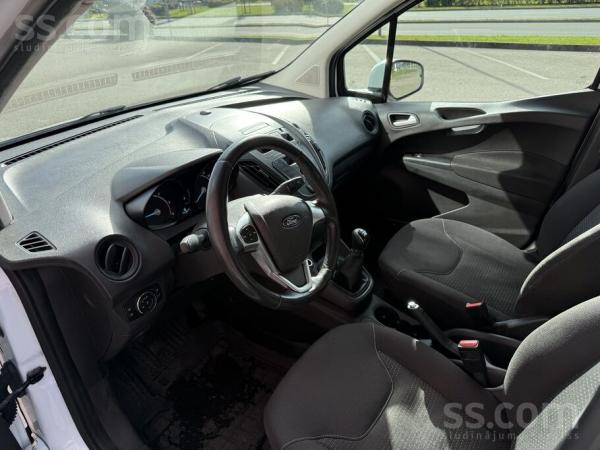 White Ford Courier 2015 in Riga, with an engine capacity of 1.50 L and mileage of 292 thousand km for 3200 €, photo 11 on AUTOMOTO.COM.LV