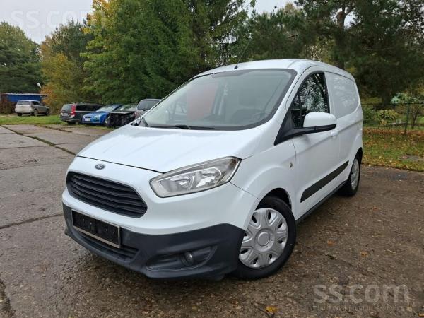 White Ford Courier 2014 in Jelgava, with an engine capacity of 1.50 L and mileage of 219 thousand km for 4990 €, photo 1 on AUTOMOTO.COM.LV