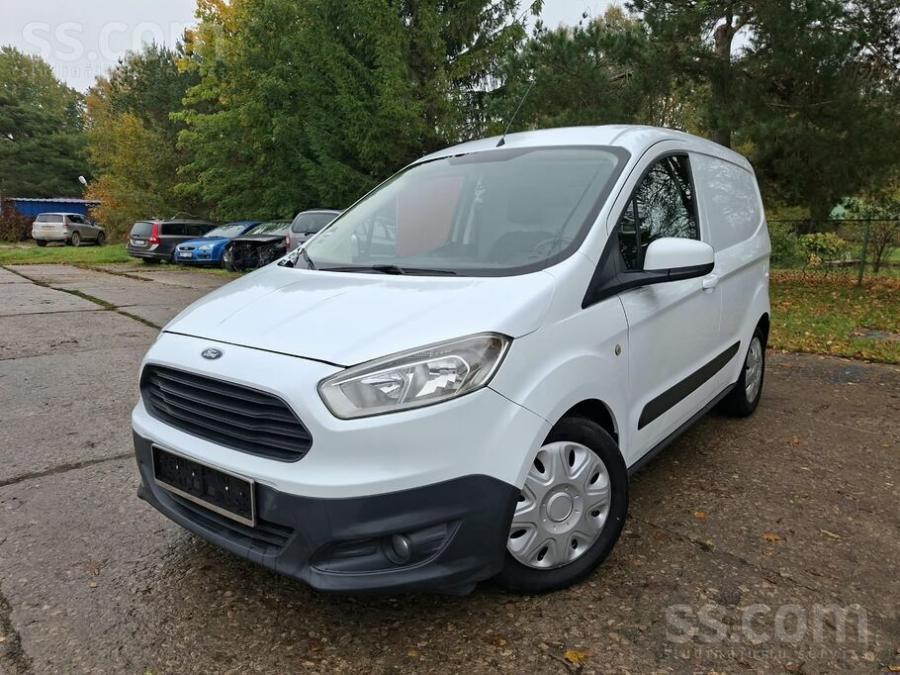 White Ford Courier 2014 in Jelgava, with an engine capacity of 1.50 L and mileage of 219 thousand km for 4990 €, photo 1 on AUTOMOTO.COM.LV
