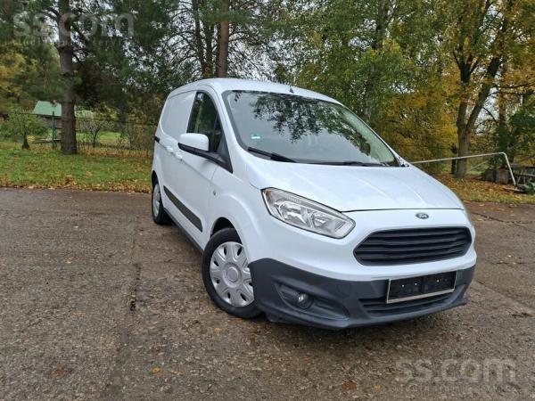 White Ford Courier 2014 in Jelgava, with an engine capacity of 1.50 L and mileage of 219 thousand km for 4990 €, photo 3 on AUTOMOTO.COM.LV