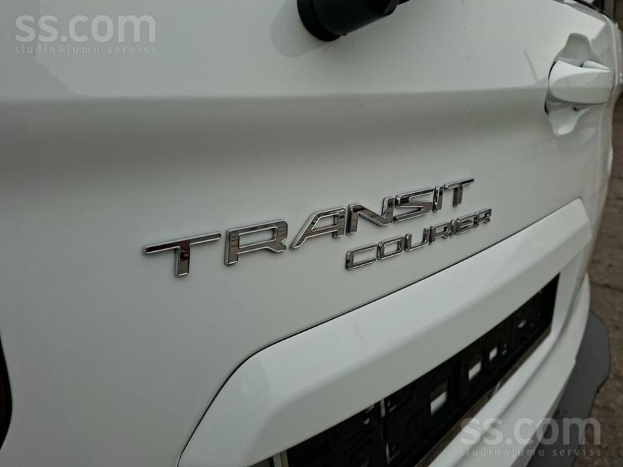 White Ford Courier 2014 in Jelgava, with an engine capacity of 1.50 L and mileage of 219 thousand km for 4990 €, photo 16 on AUTOMOTO.COM.LV