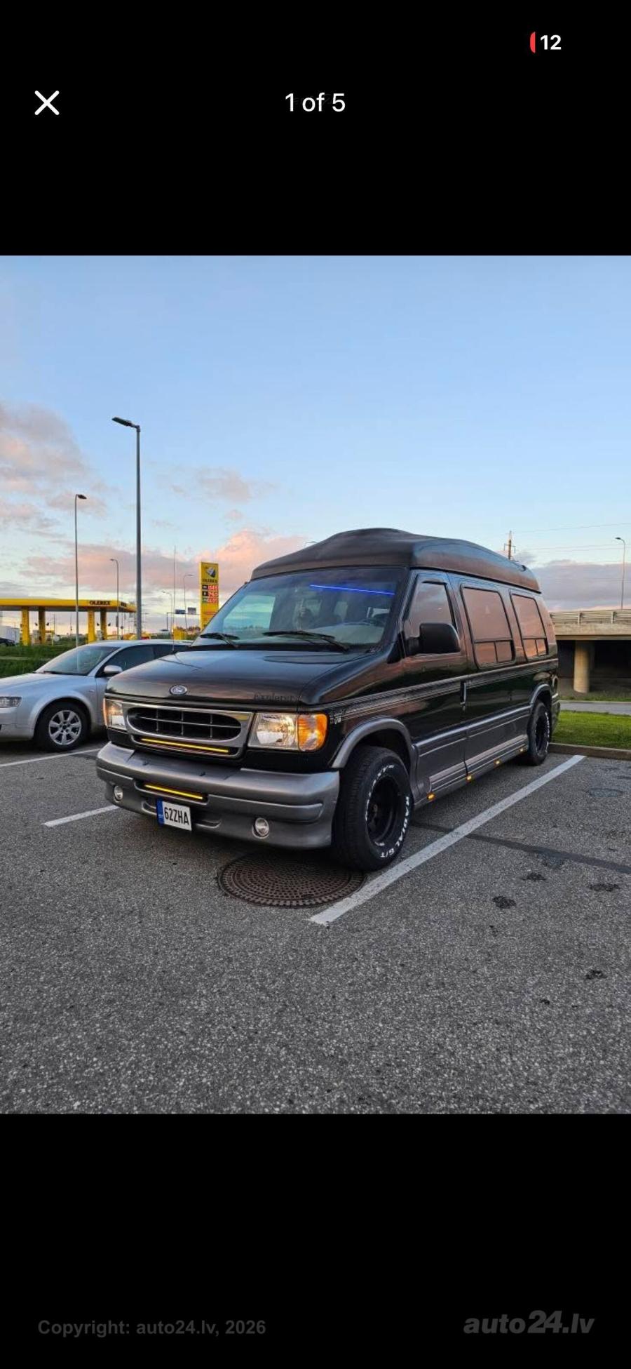 Melns Ford Econoline 1997 Tallina, ar dzinēja tilpumu 5.40 L un nobraukumu 150 tūkst. km par 6700 €, foto 1 vietnē AUTOMOTO.COM.LV