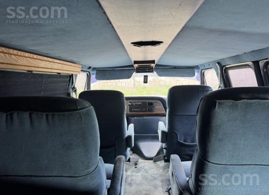 Zils Ford Econoline 1990 Jūrmala, ar dzinēja tilpumu 5.00 L un nobraukumu 0 tūkst. km par 5600 €, foto 12 vietnē AUTOMOTO.COM.LV