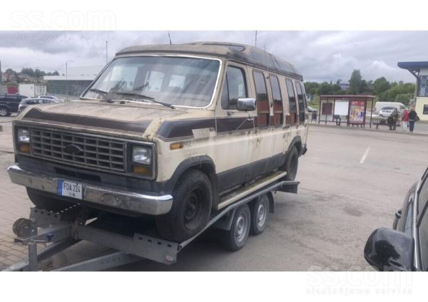 Brūns Ford Econoline 1986 Alūksne, ar dzinēja tilpumu 6.20 L un nobraukumu 0 tūkst. km par 3400 €, foto 1 vietnē AUTOMOTO.COM.LV