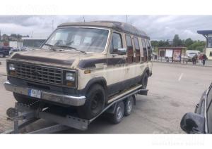 Brūns Ford Econoline 1986 Alūksne, ar dzinēja tilpumu 6.20 L un nobraukumu 0 tūkst. km par 3400 €, foto  vietnē AUTOMOTO.COM.LV