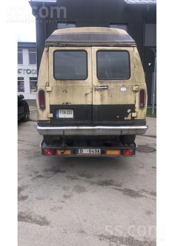 Brūns Ford Econoline 1986 Alūksne, ar dzinēja tilpumu 6.20 L un nobraukumu 0 tūkst. km par 3400 €, foto 2 vietnē AUTOMOTO.COM.LV