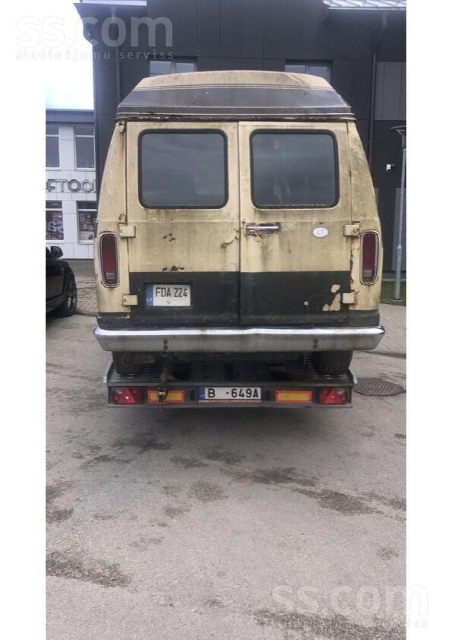 Brūns Ford Econoline 1986 Alūksne, ar dzinēja tilpumu 6.20 L un nobraukumu 0 tūkst. km par 3400 €, foto 3 vietnē AUTOMOTO.COM.LV