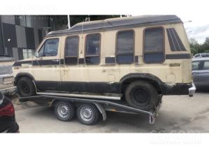 Brūns Ford Econoline 1986 Alūksne, ar dzinēja tilpumu 6.20 L un nobraukumu 0 tūkst. km par 3400 €, foto 4 vietnē AUTOMOTO.COM.LV