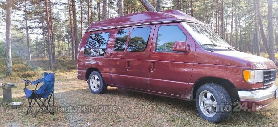 Красный Форд Эколайн 1993 в Рапла, объемом двигателя 5.80 л и пробегом 292 тыс. км за 7999 €, фото 4 на AUTOMOTO.COM.LV