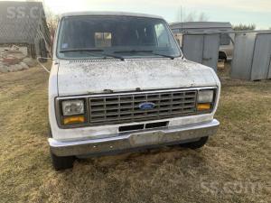 Balts Ford Econoline 1989 Rīga, ar dzinēja tilpumu 4.90 L un nobraukumu 123 tūkst. km par 1000 €, foto 4 vietnē AUTOMOTO.COM.LV