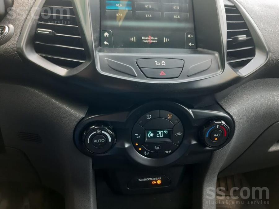 Melns Ford EcoSport 2014 Daugavpils, ar dzinēja tilpumu 1.50 L un nobraukumu 0 tūkst. km par 6200 €, foto 18 vietnē AUTOMOTO.COM.LV