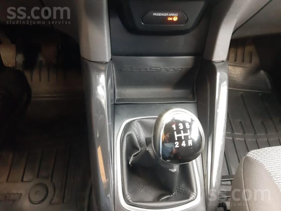 Melns Ford EcoSport 2014 Daugavpils, ar dzinēja tilpumu 1.50 L un nobraukumu 0 tūkst. km par 6200 €, foto 20 vietnē AUTOMOTO.COM.LV
