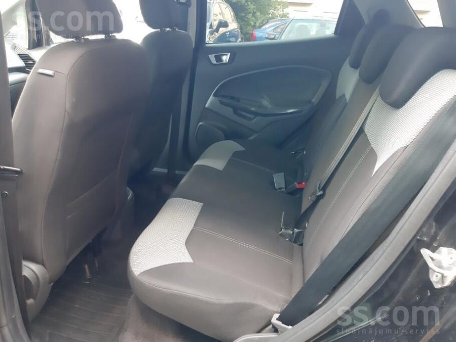 Melns Ford EcoSport 2014 Daugavpils, ar dzinēja tilpumu 1.50 L un nobraukumu 0 tūkst. km par 6200 €, foto 21 vietnē AUTOMOTO.COM.LV