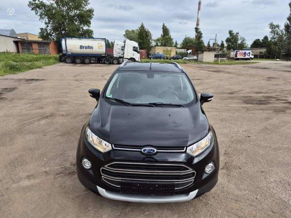 Black Ford EcoSport 2014 in Panevezys, with an engine capacity of 1.00 L and mileage of 157 thousand km for 4750 €, photo 1 on AUTOMOTO.COM.LV