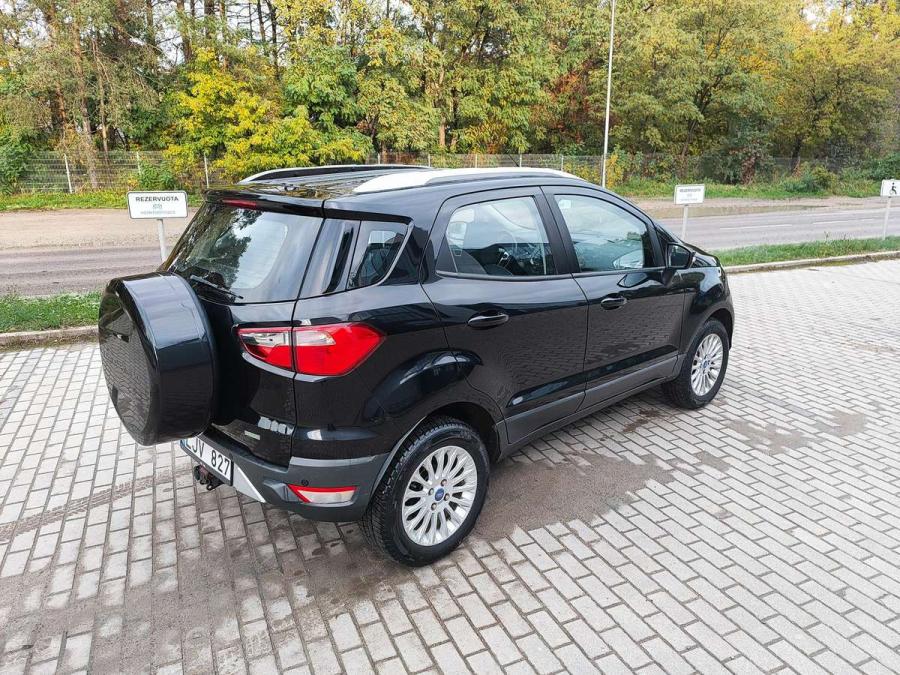 Черный Форд Экоспорт 2014 в Вильнюс, объемом двигателя 1.00 л и пробегом 93 тыс. км за 4700 €, фото 5 на AUTOMOTO.COM.LV