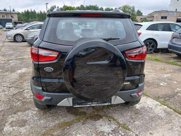 Black Ford EcoSport 2015 in Utena, with an engine capacity of 1.00 L and mileage of 155 thousand km for 5350 €, photo 6 on AUTOMOTO.COM.LV