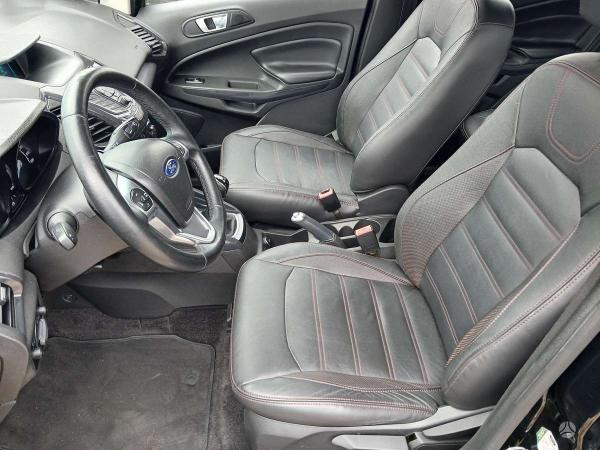 Black Ford EcoSport 2015 in Utena, with an engine capacity of 1.00 L and mileage of 155 thousand km for 5350 €, photo 8 on AUTOMOTO.COM.LV