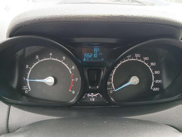 Black Ford EcoSport 2015 in Utena, with an engine capacity of 1.00 L and mileage of 155 thousand km for 5350 €, photo 9 on AUTOMOTO.COM.LV