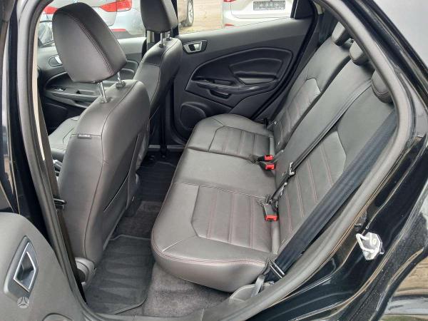 Black Ford EcoSport 2015 in Utena, with an engine capacity of 1.00 L and mileage of 155 thousand km for 5350 €, photo 10 on AUTOMOTO.COM.LV