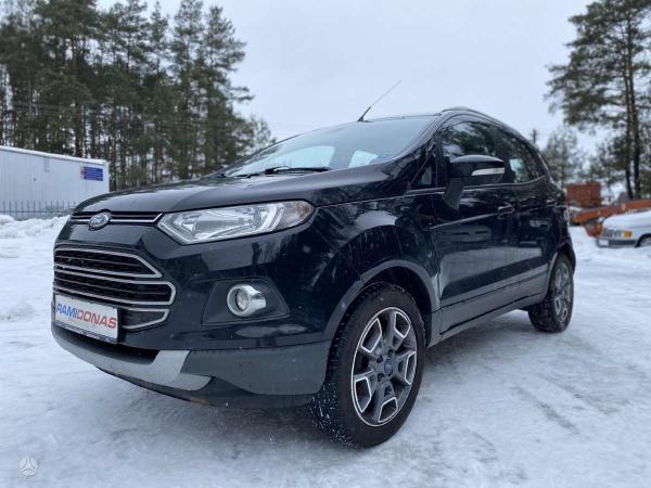 Melns Ford EcoSport 2016 Jonava, ar dzinēja tilpumu 1.00 L un nobraukumu 78 tūkst. km par 3300 €, foto 1 vietnē AUTOMOTO.COM.LV