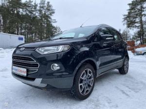 Melns Ford EcoSport 2016 Jonava, ar dzinēja tilpumu 1.00 L un nobraukumu 78 tūkst. km par 3300 €, foto  vietnē AUTOMOTO.COM.LV