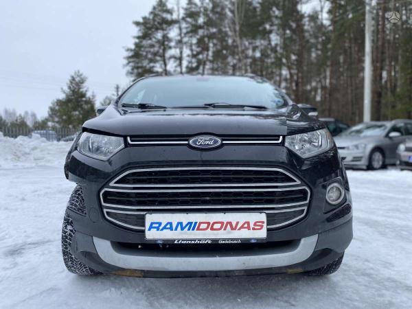 Melns Ford EcoSport 2016 Jonava, ar dzinēja tilpumu 1.00 L un nobraukumu 78 tūkst. km par 3300 €, foto 2 vietnē AUTOMOTO.COM.LV