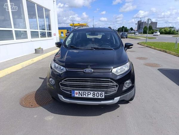 Black Ford EcoSport 2016 in Kretinga, with an engine capacity of 1.00 L and mileage of 137 thousand km for 4999 €, photo 2 on AUTOMOTO.COM.LV